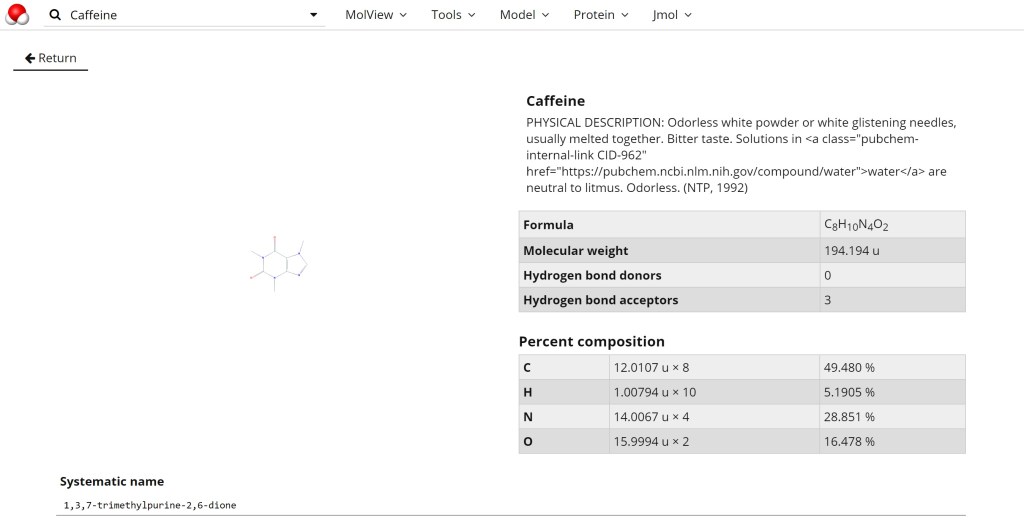 MolView: Free 3D Molecular Modelling for Chemistry – Practical Science